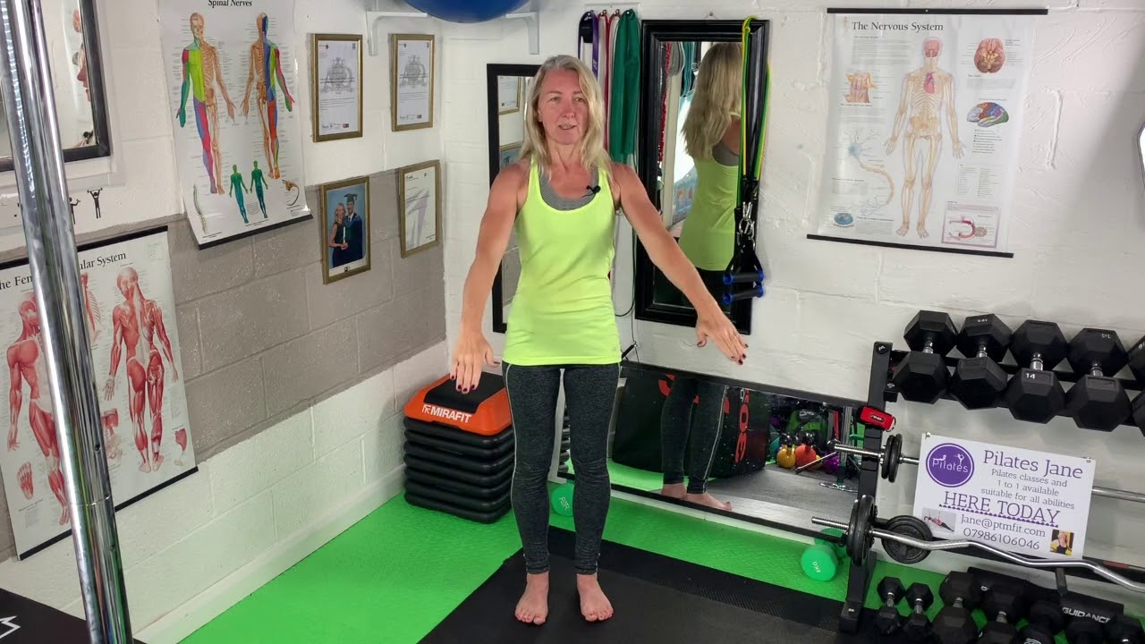 Pilates Wednesday 12 Minute Warm-Up - YouTube