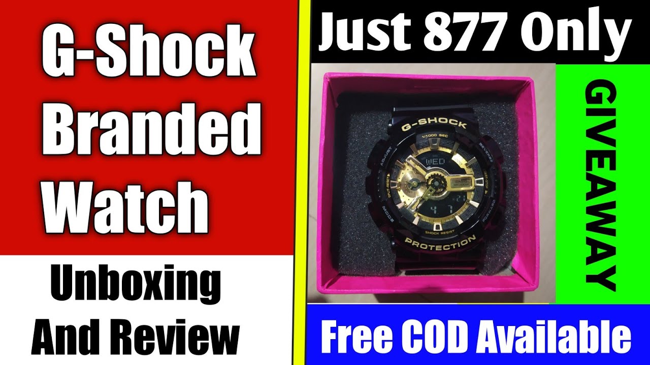 G-shock watch unboxing and review | Branded watch at cheap price Online ...
