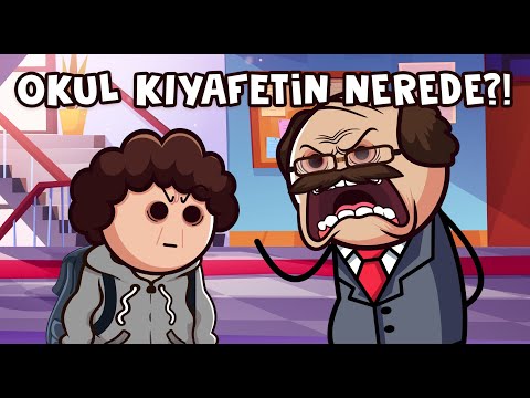 OKUL KIYAFETİ KURALI (Animasyon)