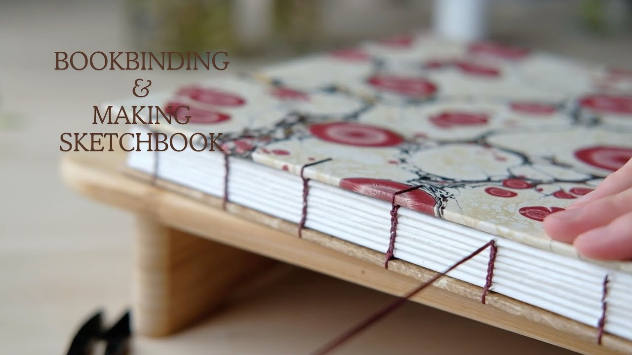 How to Make Sketchbook for Watercolor Sketch - Bookbinding - Art Vlog ...