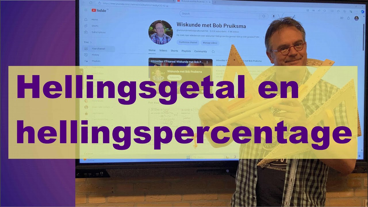 3h 6.1 A Hellingsgetal en hellingspercentage - YouTube