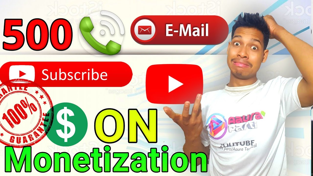 YouTube monetization fake calls and fake email se bache/Aaura Technical ...