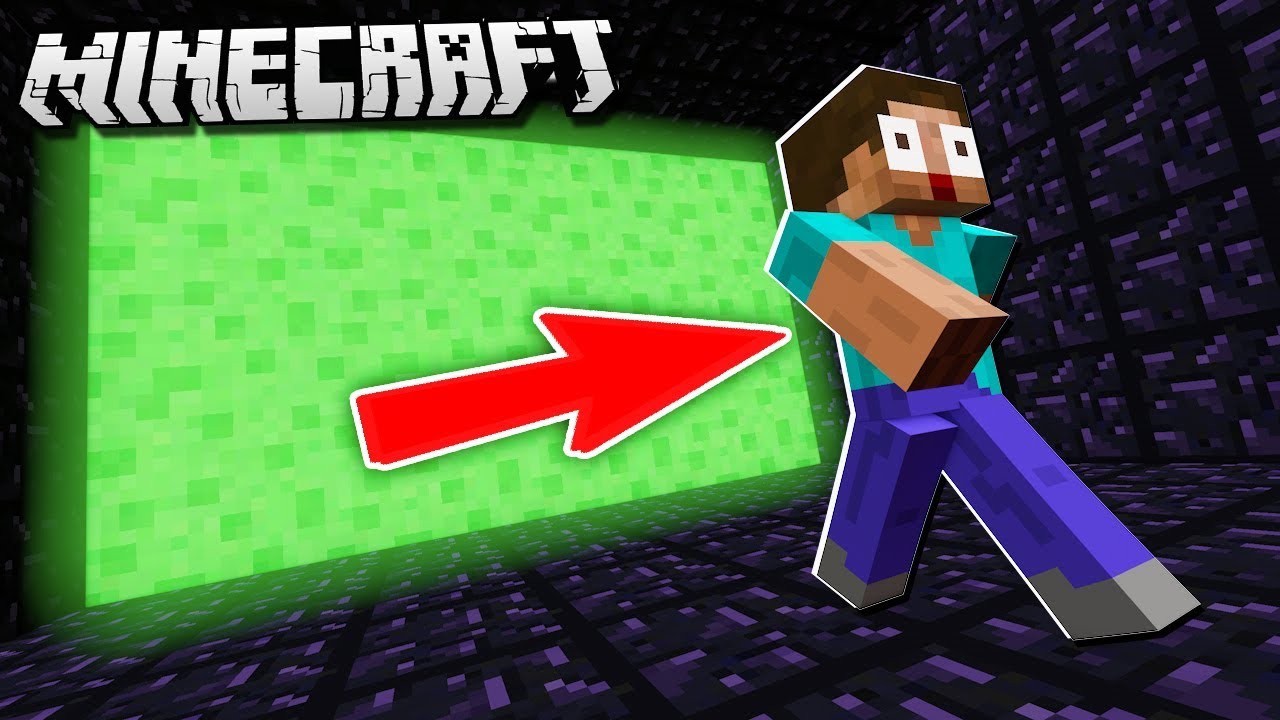 ESCAPE the SLIME WALL in Minecraft! - YouTube