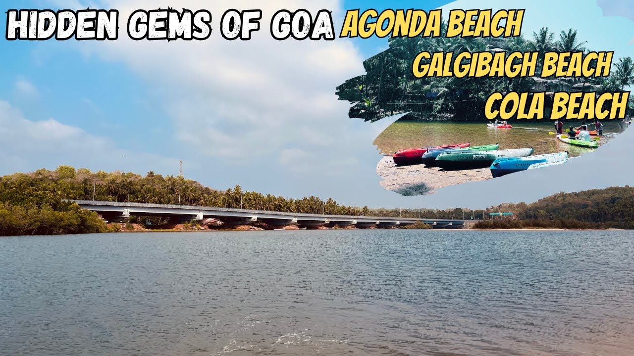Hidden Gems of GOA | Cola Beach| Agonda Beach | Galgibagh Beach| #goa # ...