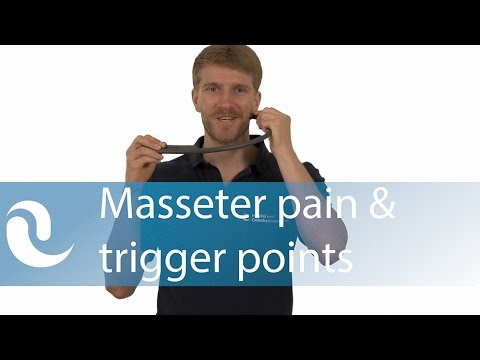 Masseter pain & trigger points - myofascial self-release - YouTube