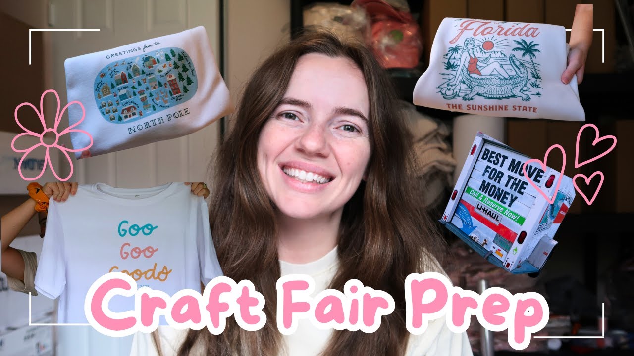 PREPPING FOR MY MOST EXPENSIVE MARKET! | Craft Fair Prep | Vendor ...