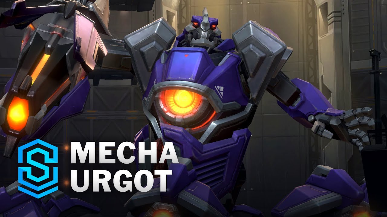 Mecha Urgot Wild Rift Skin Spotlight - YouTube
