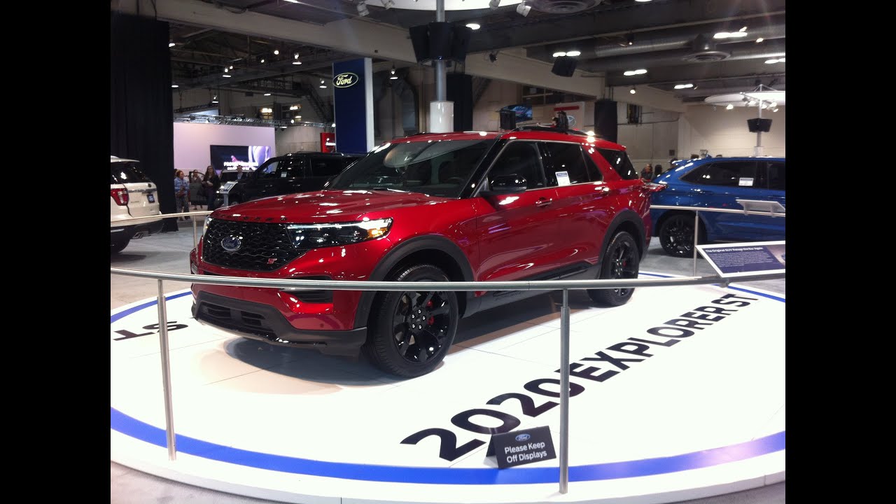 First Look: 2020 Ford Explorer ST - Calgary Auto Show 2019 - YouTube