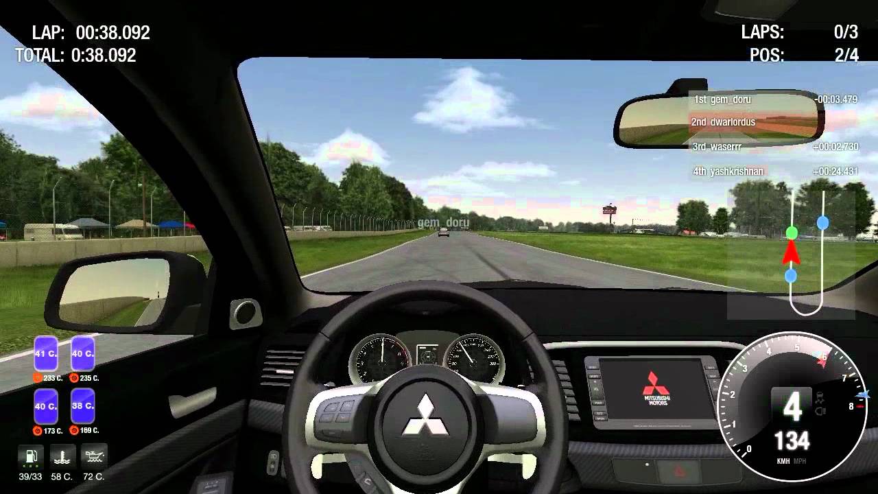 Simraceway - gameplay - YouTube