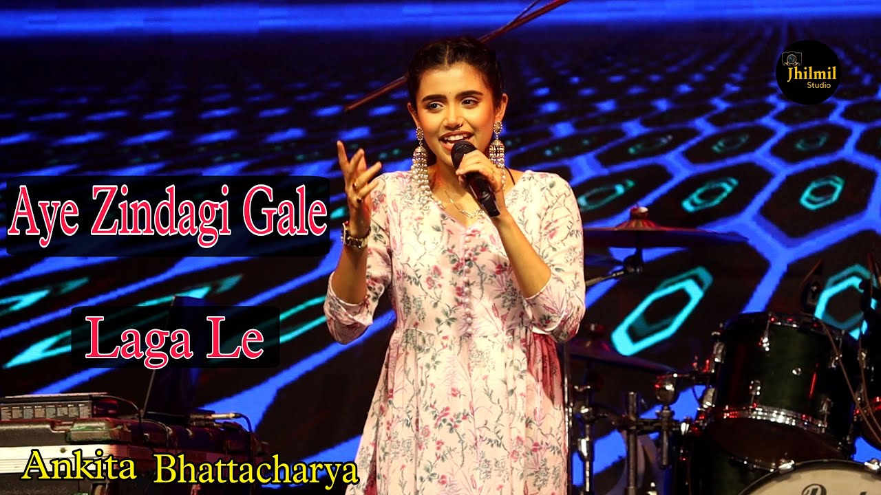 Aye Zindagi Gale Laga Le | Cover By - Ankita Bhattacharyya | Sadma 1983 ...