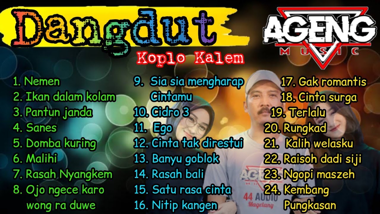 Ageng Musik Terbaru 2023 Full Bass Dangdut Koplo Kalem‼️Tanpa Iklan‼️# ...