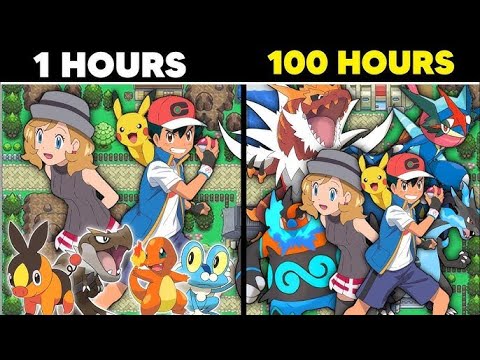 I Completed Kalos Region Pokémon GBA Game in 100 Hours! 🔥 (Insane ...