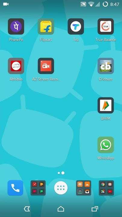 How to remove Google Search bar in Android - YouTube