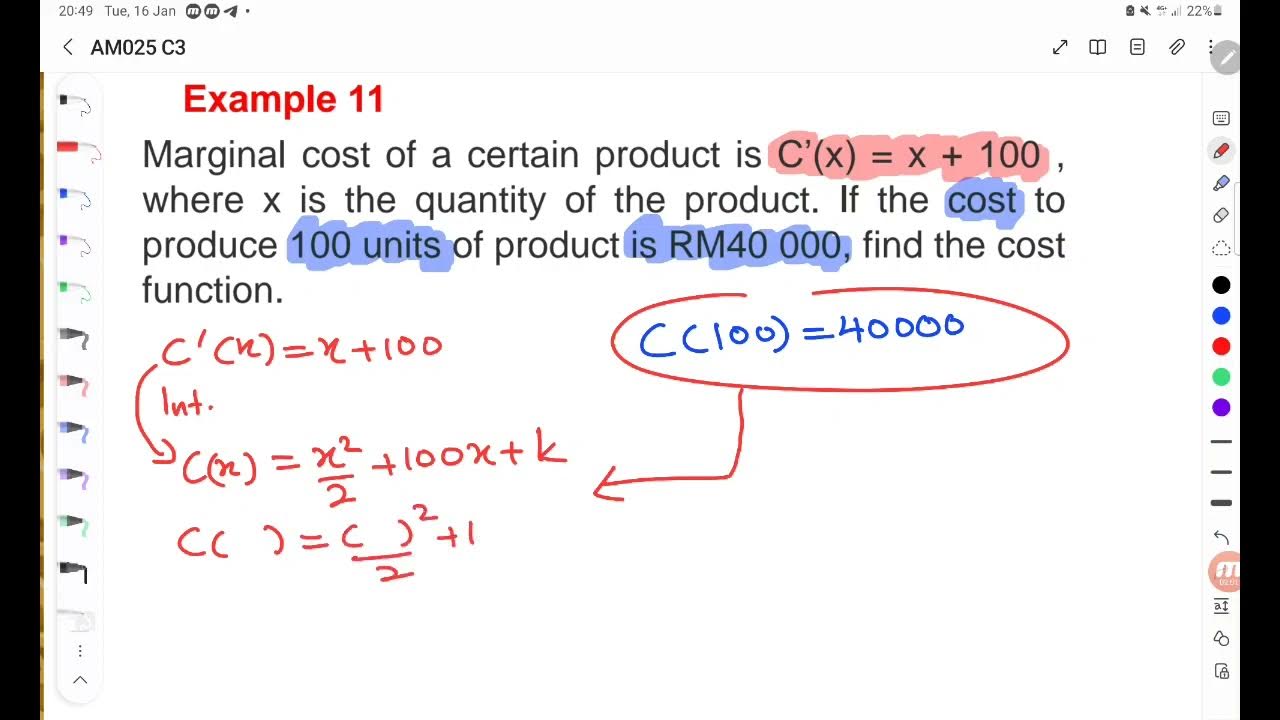 Find Profit Revenue Cost E11 E12 - YouTube