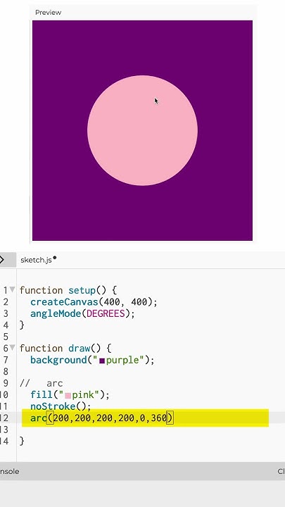 How To Create An Arc in p5.js - YouTube
