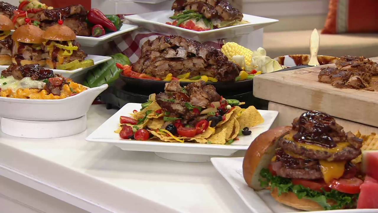 Bubba's Q (3) 18 oz. Deboned Baby Back Rib Steaks in Sauce on QVC - YouTube