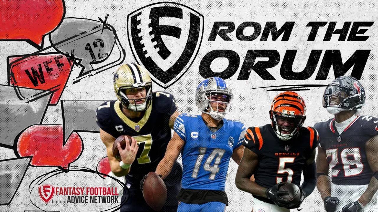 Week 12, Stay Focused - 🏈 Fantasy Football Q&A "From the Forum" - YouTube
