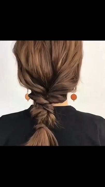 Simple Everyday Hairstyle Tutorial 💕 - YouTube