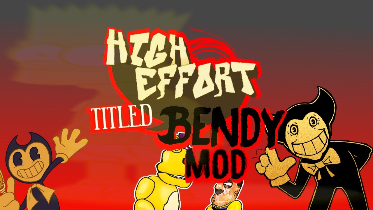 High-Effort Titled Bendy Mod Full Playthrough - YouTube
