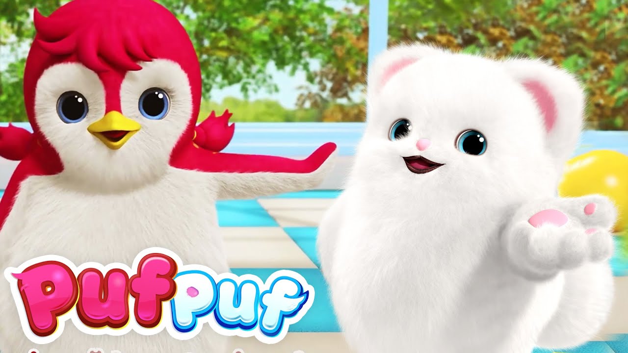 Cântecel despre părțile corpului 👋 Învață și Cântă 🎶 Cântece Puf Puf ...