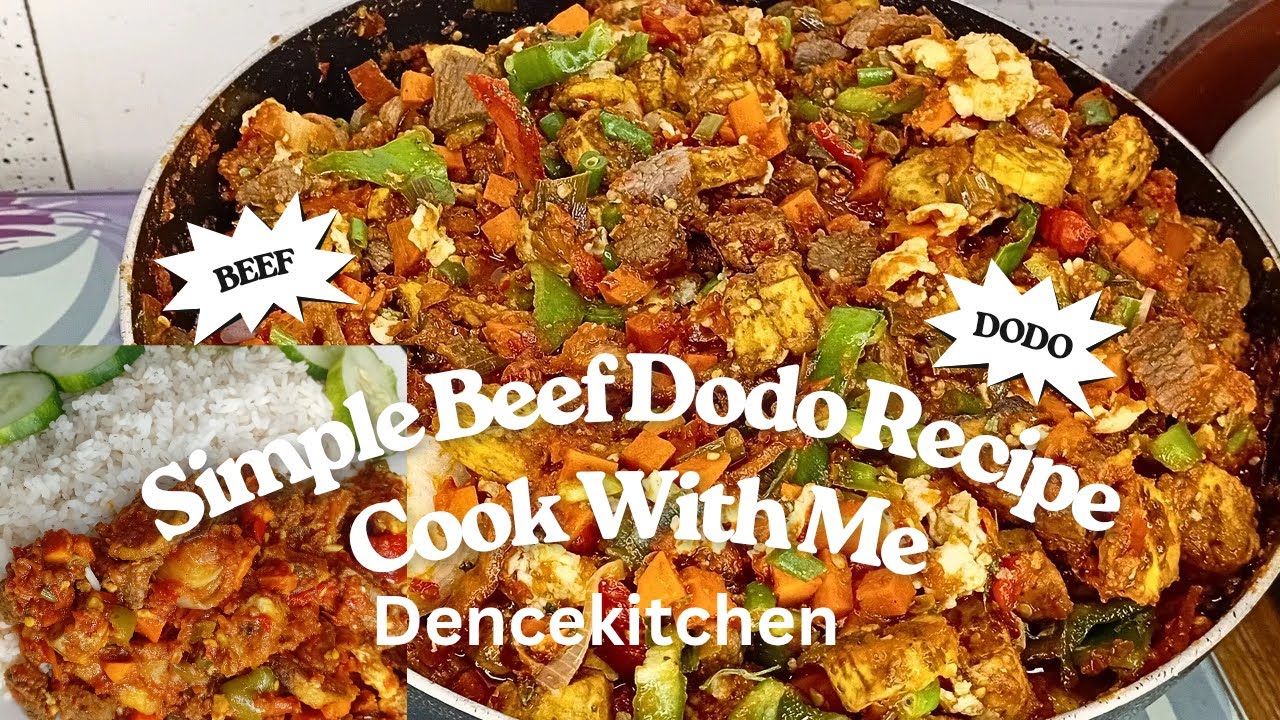 How to Make Delicious Nigerian Beef Dodo Recipe | Hubby's Favourite 😋 ...