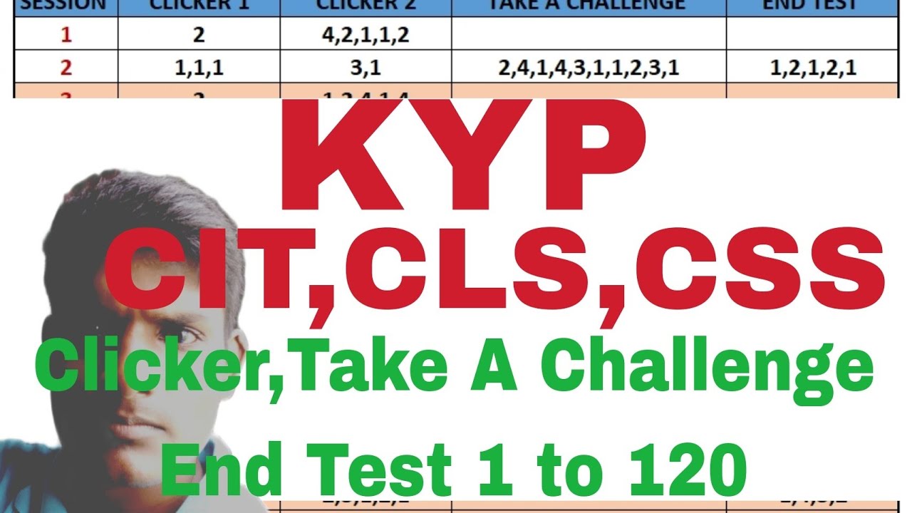 Clicker Challenge का Answer Session 1 to 120 तक का #clickerchallenge ...