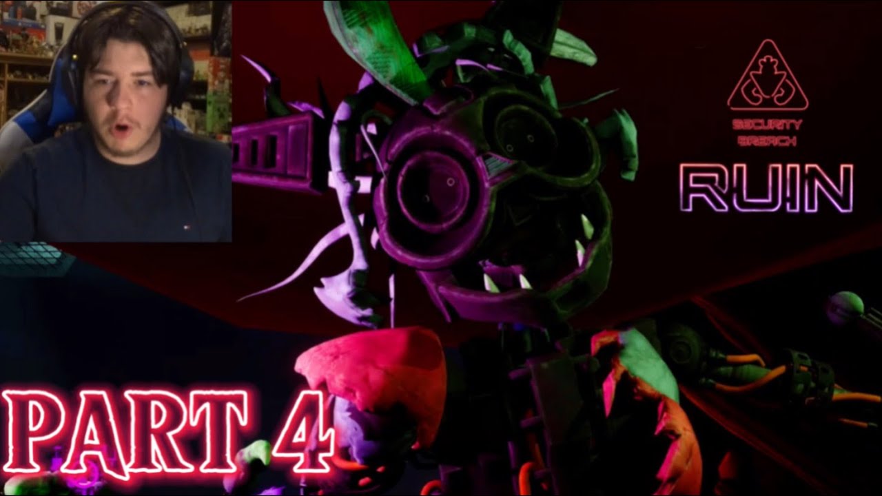 Playing FNAF SB RUIN DLC! Part 4 - Beauty and Speed - YouTube