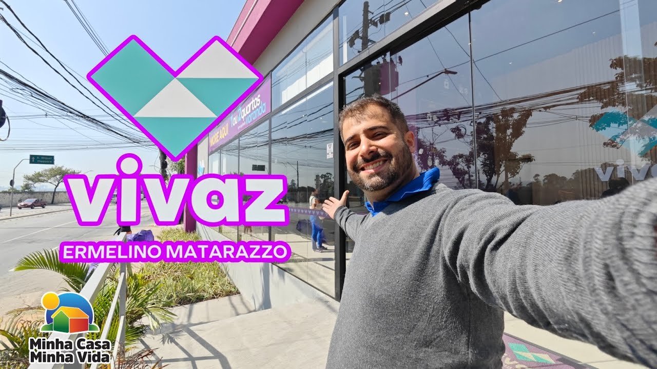 VIVAZ ERMELINO MATARAZZO - VIVAZ CONSTRUTORA - TOUR COMPLETO PROJETO ...