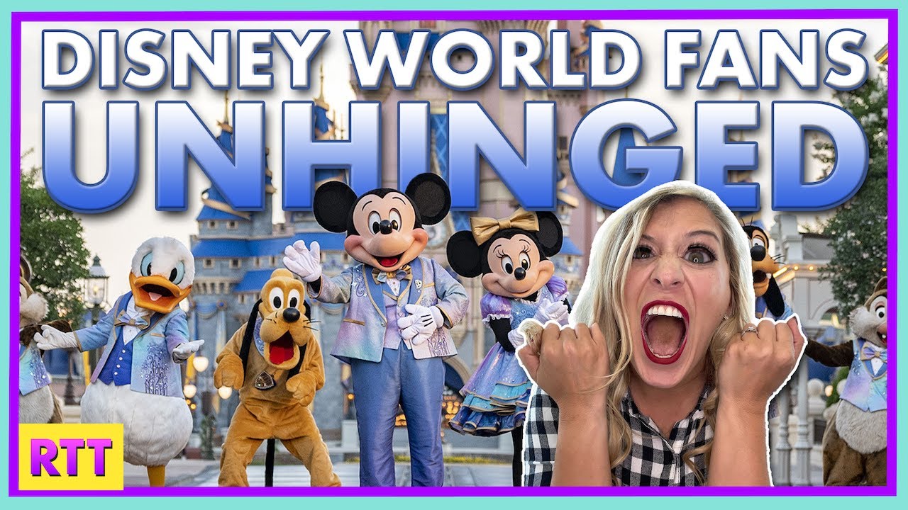 People Come UNHINGED At Disney World's 50th Anniversary - YouTube