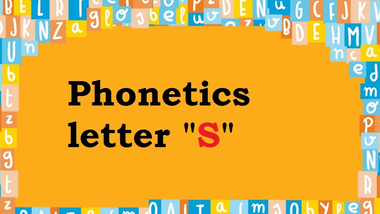 How to pronounce letter S,s - YouTube