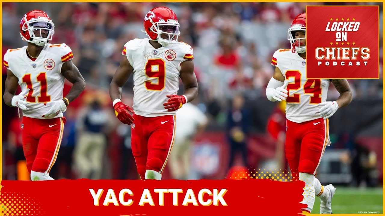 Chiefs Receivers YAC to be a Key vs Eagles - YouTube