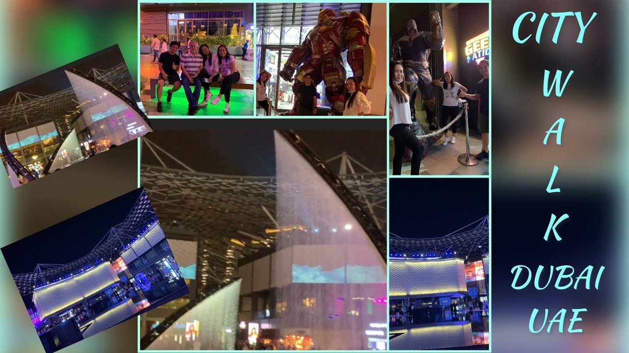 City Walk Dubai United Arab Emirates / lovely views and Stroll ...