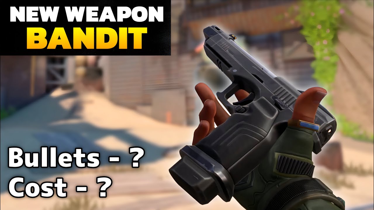 New BANDIT Pistol in Valorant - (Full In-Game Review) - YouTube