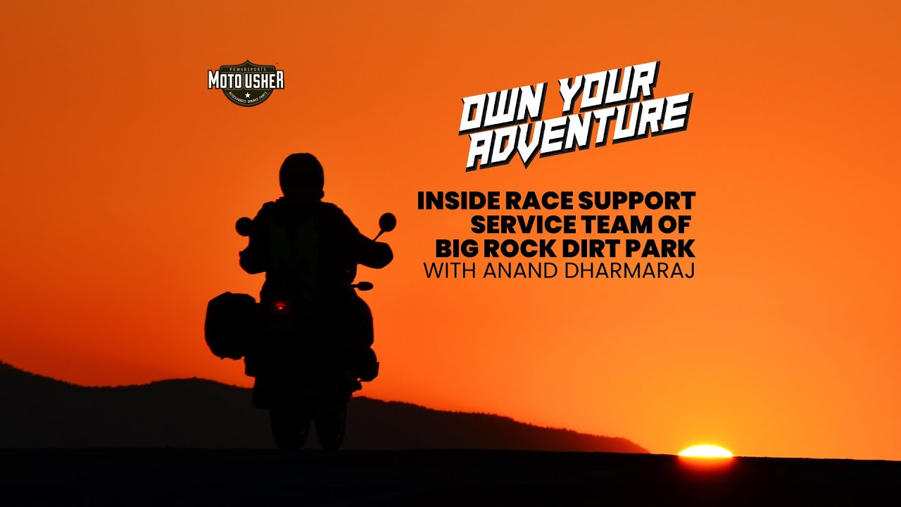 Inside race support service team of Big Rock Dirtpark with Anand ...