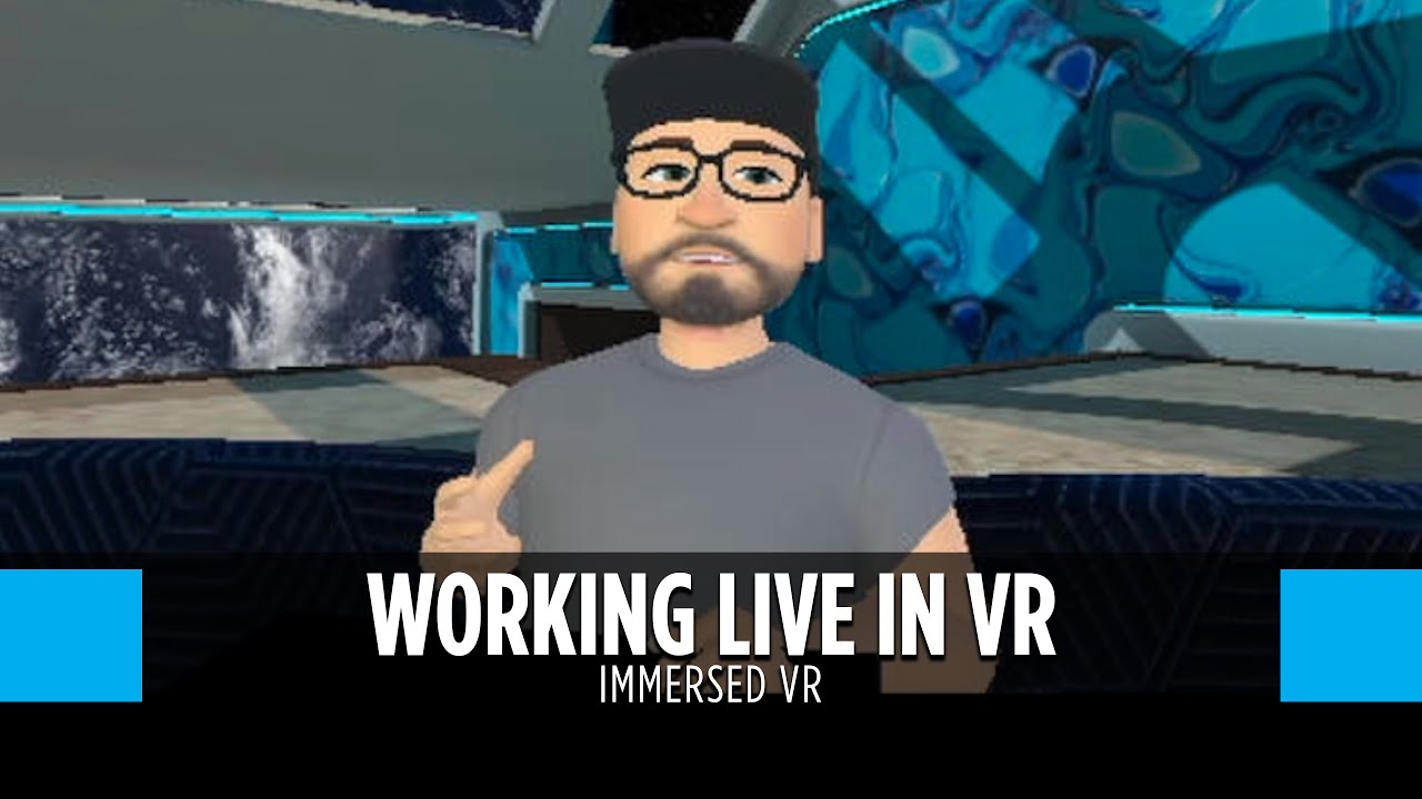 VR Coworking Live in an @ImmersedVR Coffee Shop - YouTube