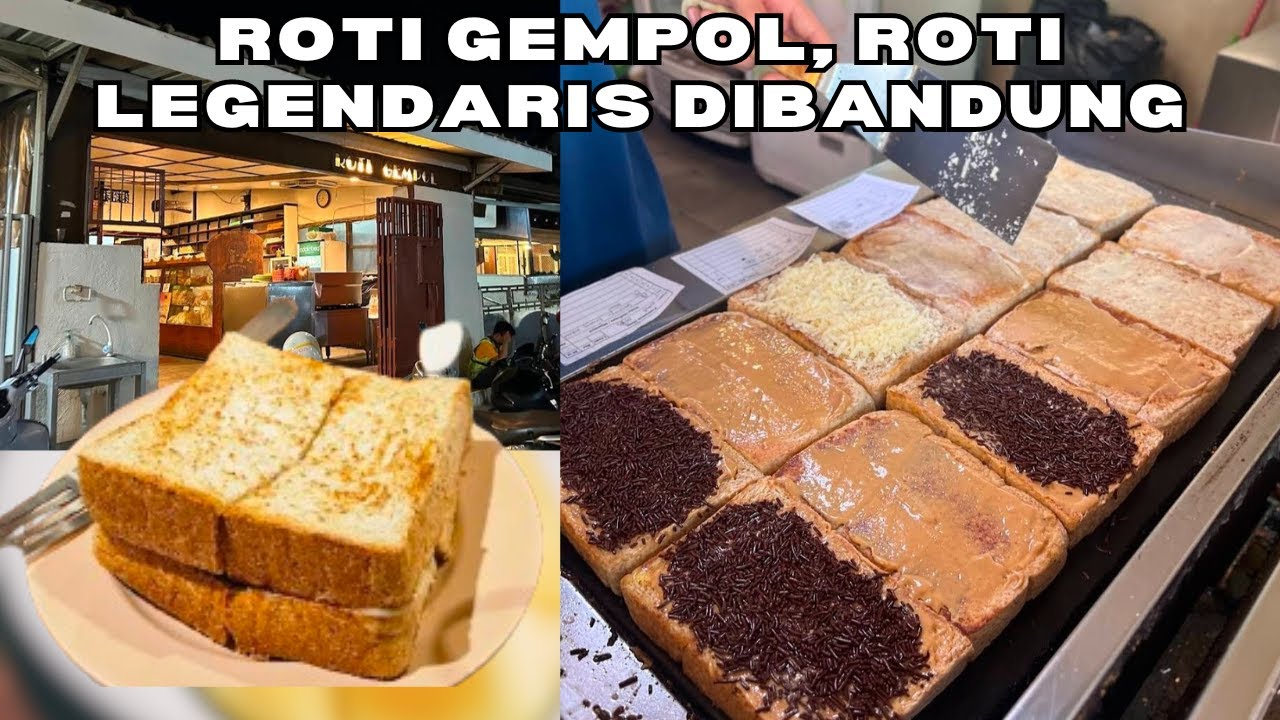 Roti gempol legendaris, jadi menu favorit warga bandung - YouTube