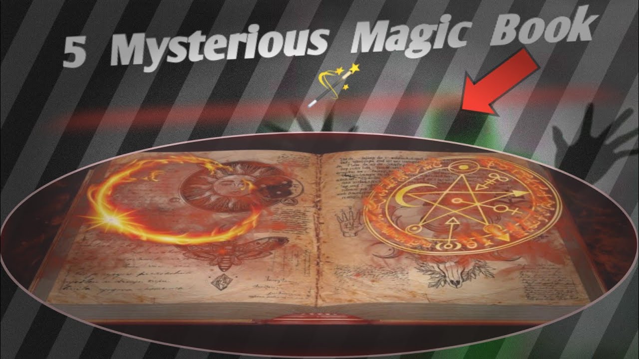 The Most 5 Mysterious Magic Book | रहस्यमय काला जादू ग्रंथ | mysterious ...