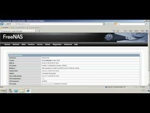 FreeNAS Configure Disks - YouTube