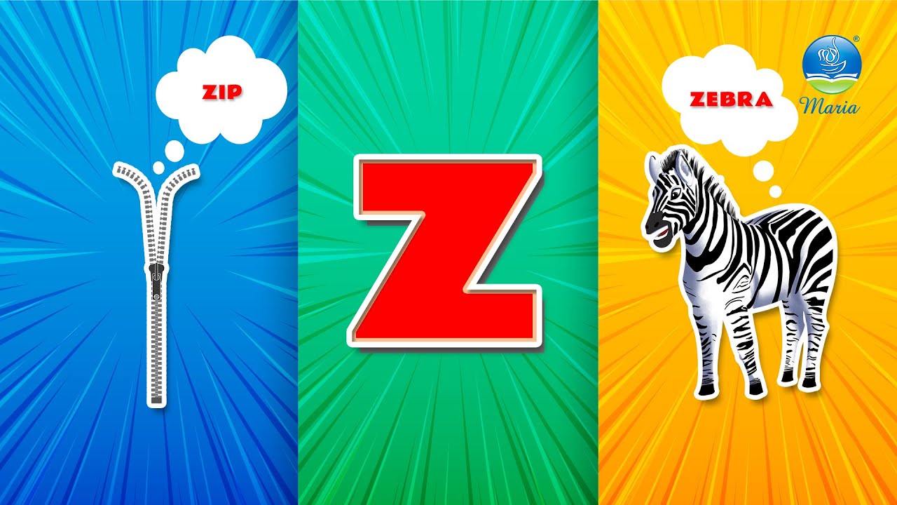 Letter Z | Alphabet Rhymes - YouTube