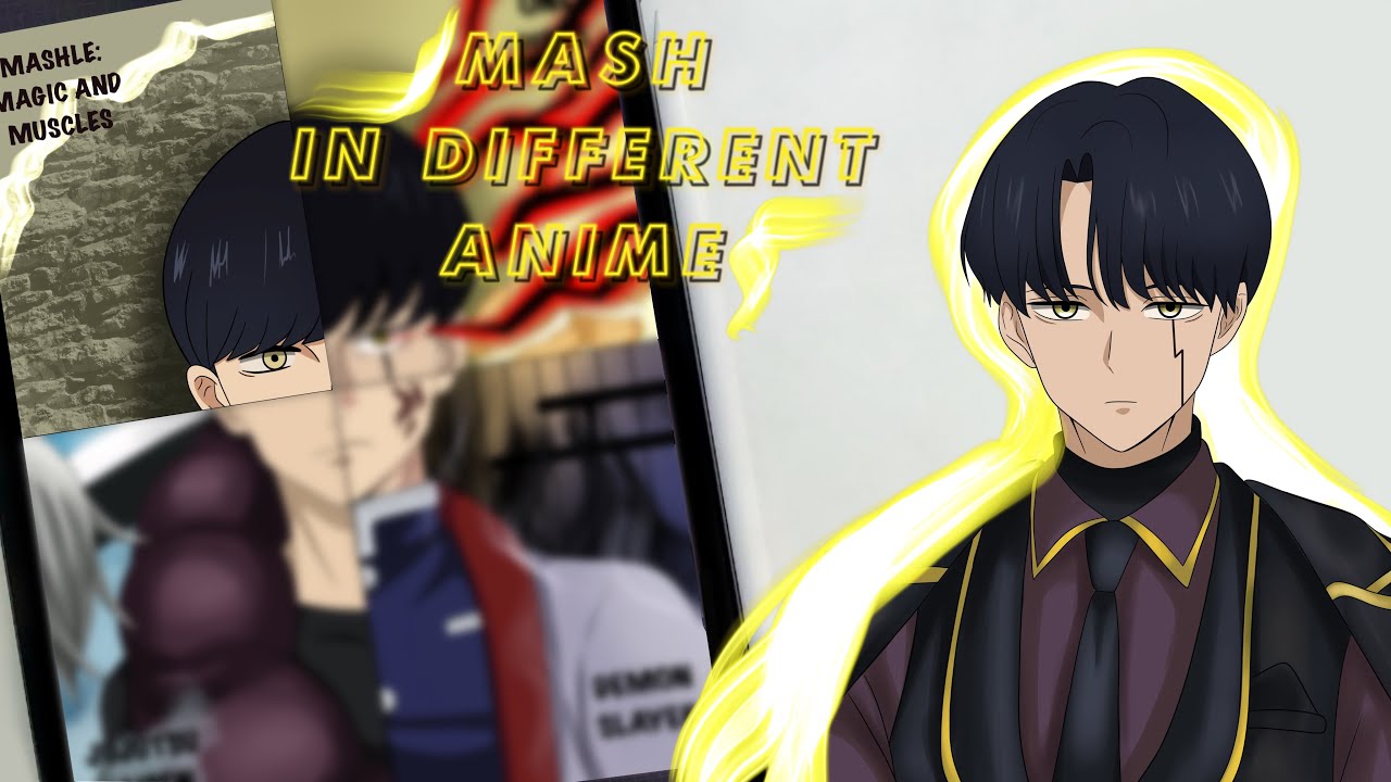 DRAWING Mash Burnedead 👊🏻 in different Anime Universes || One Piece ...