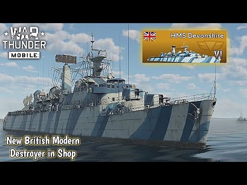 HMS Devonshire New British Modern Destroyer in Shop - YouTube