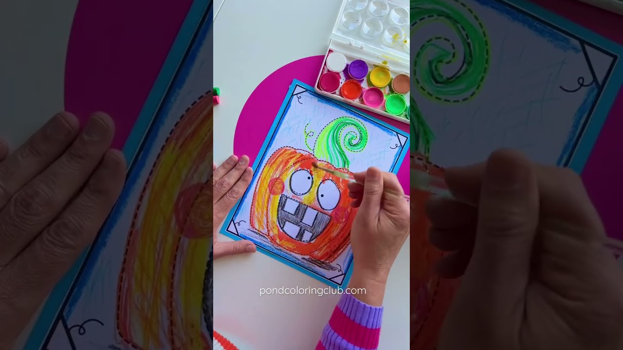 Pumpkin Tracing Page YouTube Pumpkin Tracing Page YouTube