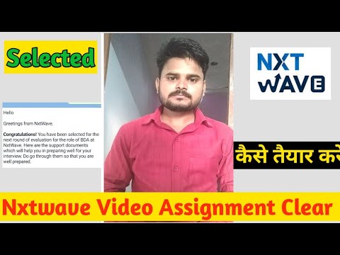 NxtWave 1st video round session | Interview process | Hindi | English # ...