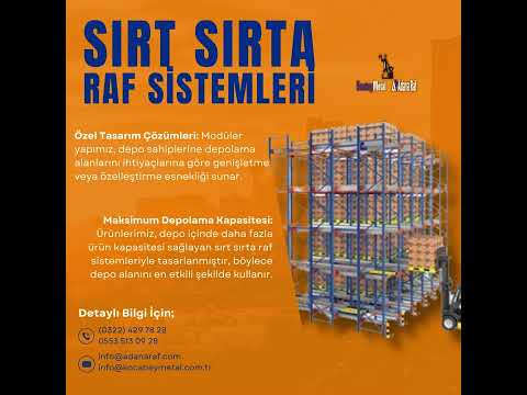 Kocabey Metal | Adana Raf Ürünlerimiz Ve Hizmetlerimizin Tanıtım Videosu.