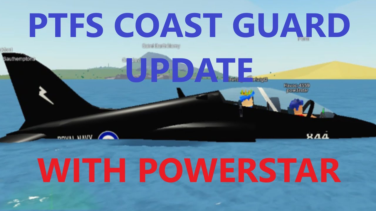 Checking PTFS coast guard update with Robloxian the Powerstar - YouTube