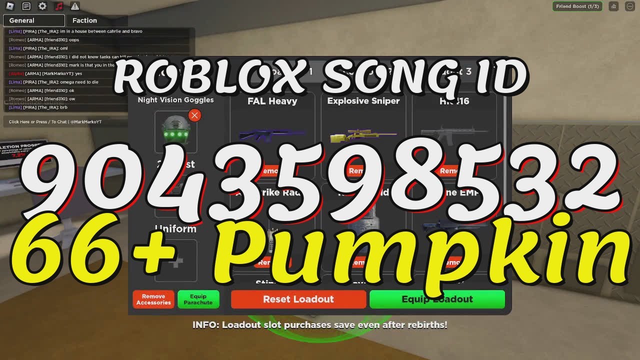 66+ Pumpkin Roblox Song IDs/Codes - YouTube