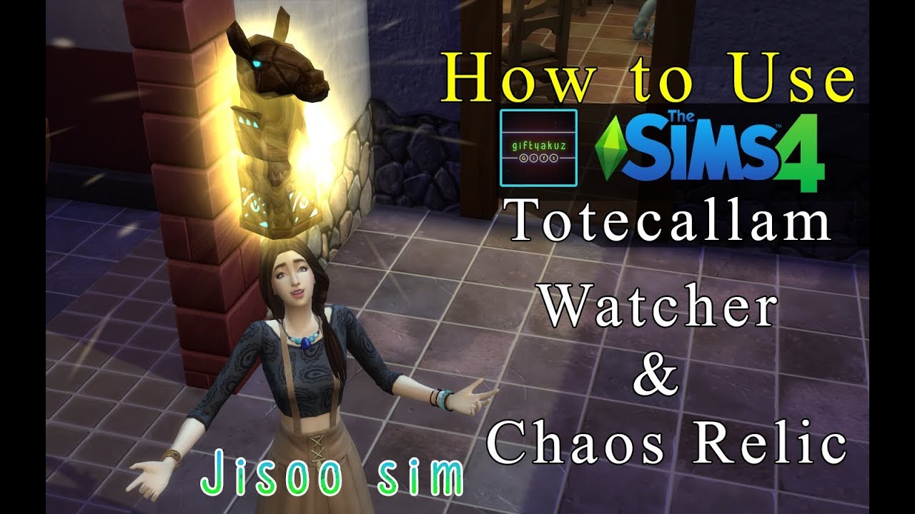 How to use Totecallam [Lama] Watcher, Chaos Relic and Dispel curse ...