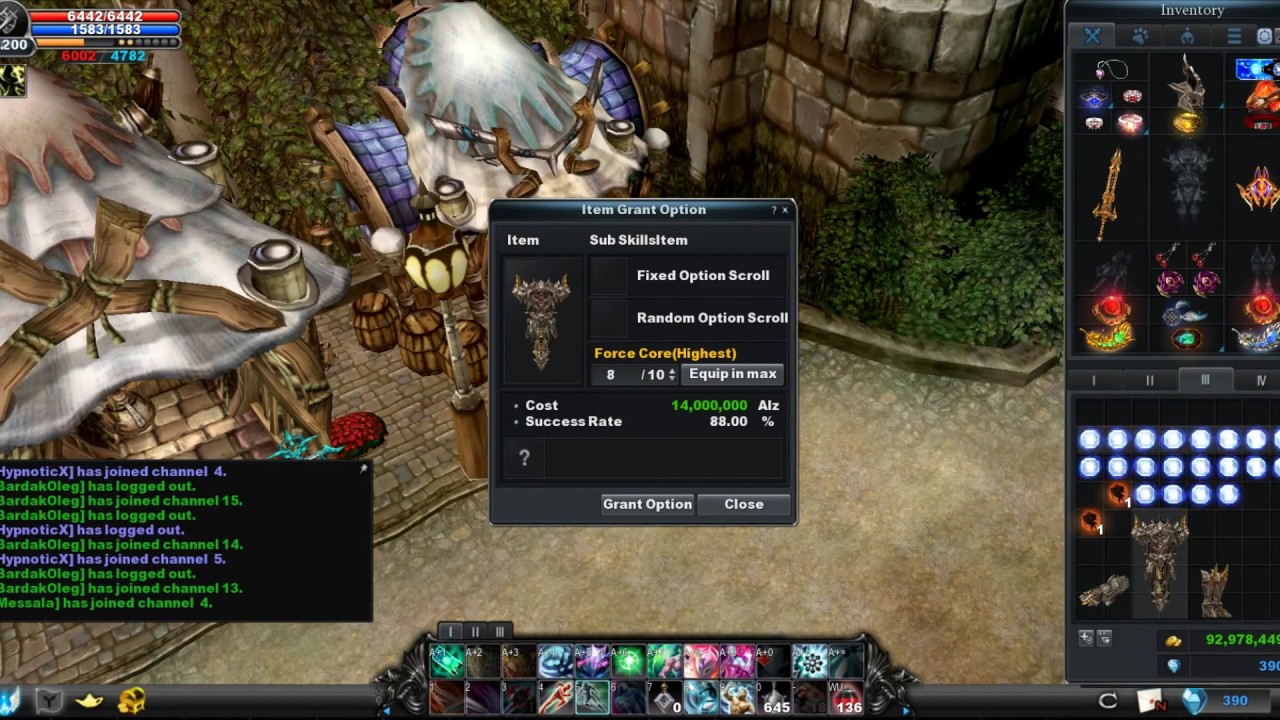 Cabal Online EU 2018 - Armor Option Scrolls(Highest) Sword Skill Amp. x ...