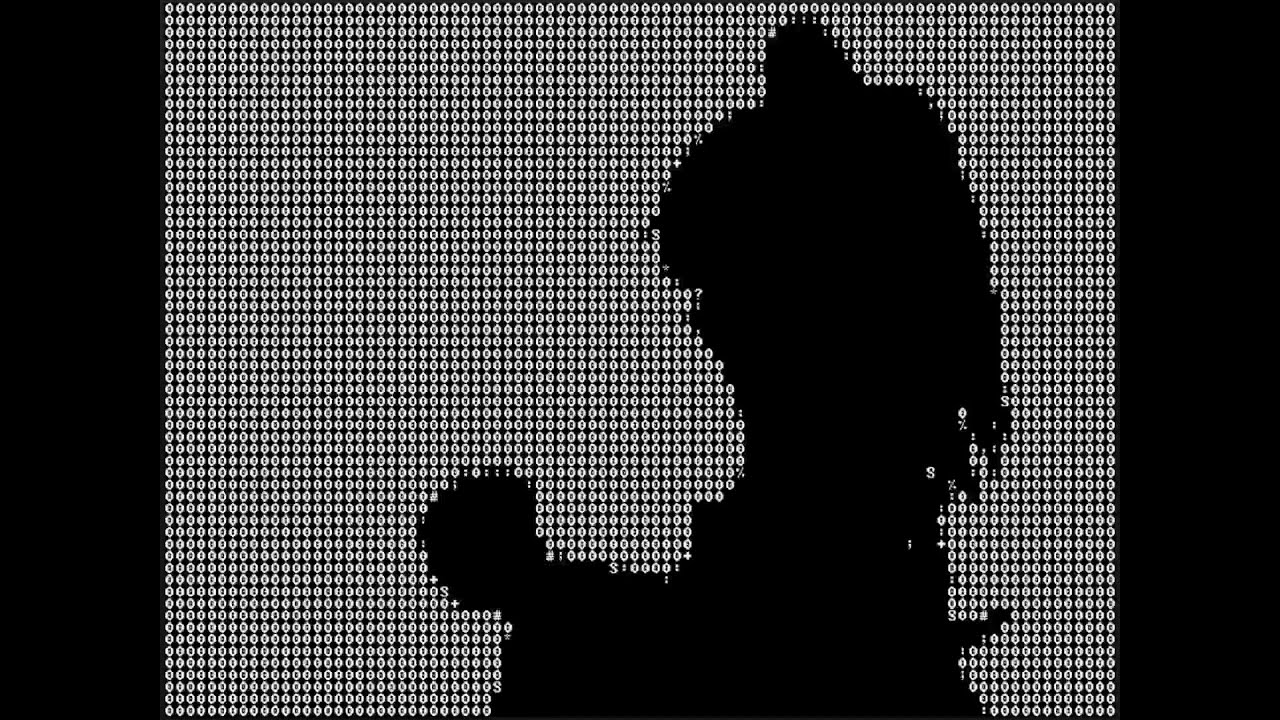 Bad Apple Ascii 90 × 60 - YouTube
