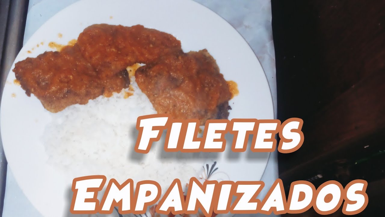 Filetes de res empanizados - YouTube